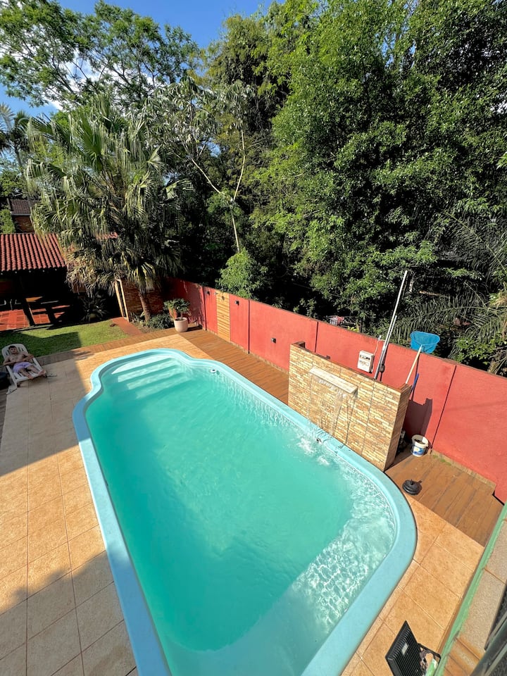 Nature Apart-depto 2 Con Balcón, Pileta Y Quincho - Puerto Iguazú