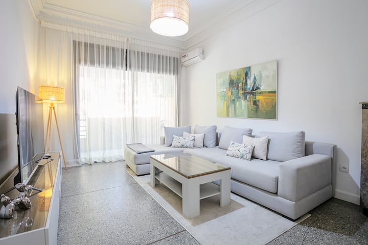 Art Deco Loft | 1 Br | Central Marrakech Gueliz - Marrakesh