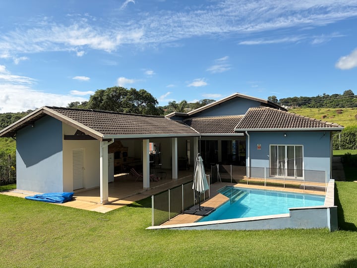 Casa Em Itupeva|piscina+parquinho|4q|5 Banheiros - Itupeva