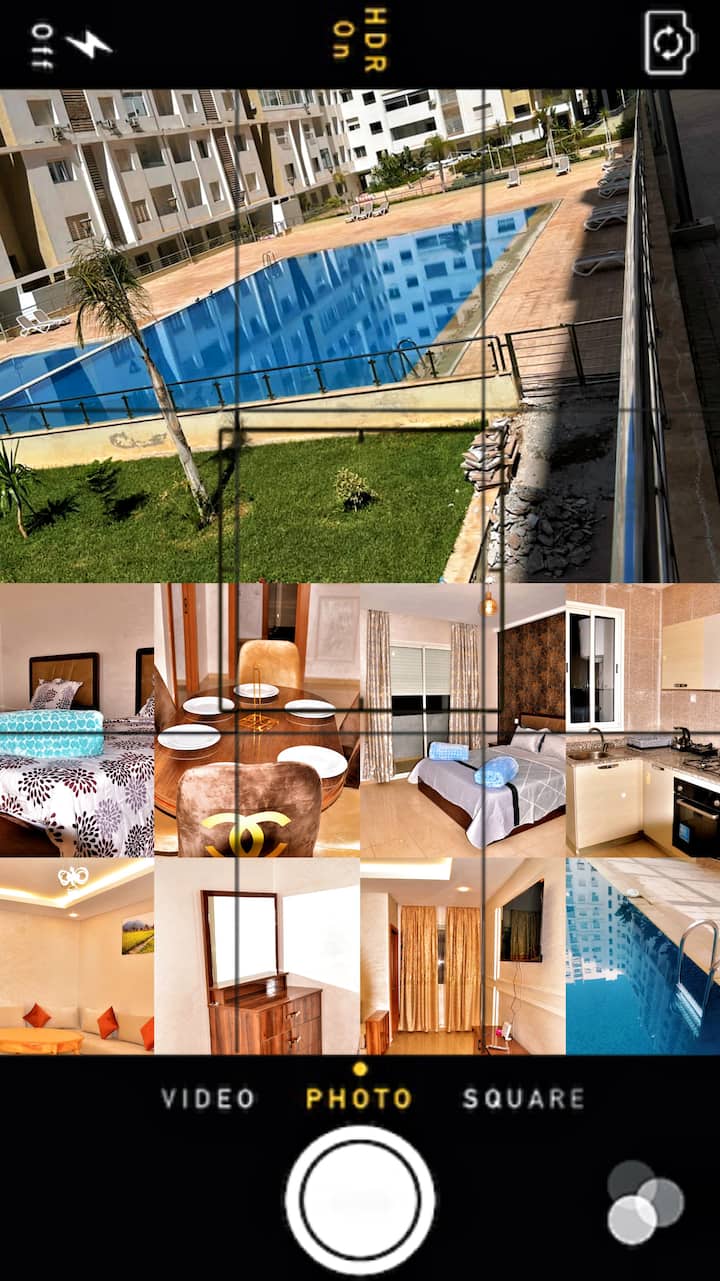 Agadir Appartement F4 Piscine Wifi Parking Gratuit - Agadir