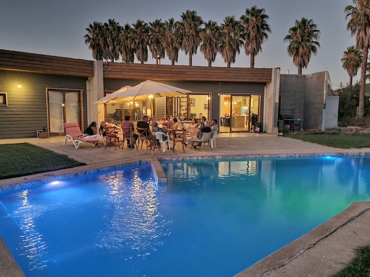 Casa De Campo Con Piscina Privada Y Gran Parcela - Quilpué