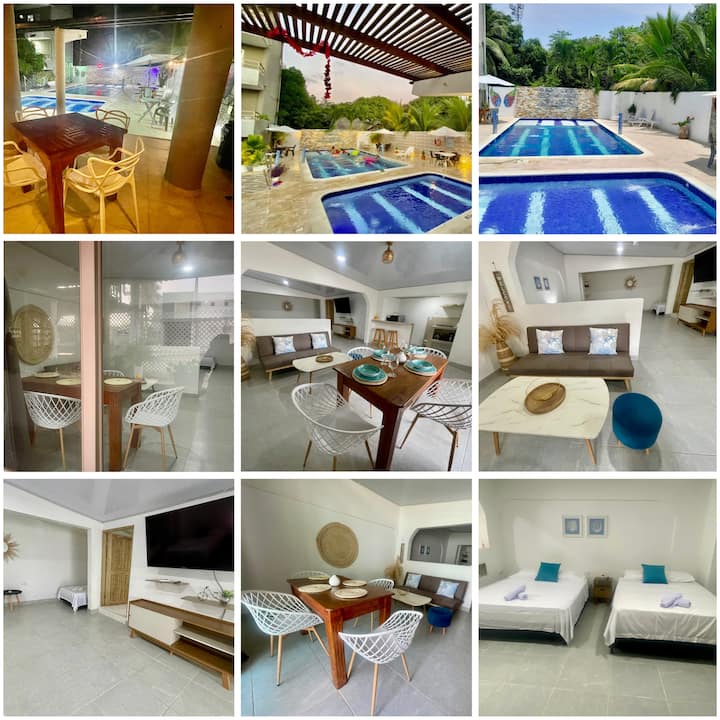 Loft En Tolu Con Piscina - Santiago de Tolú