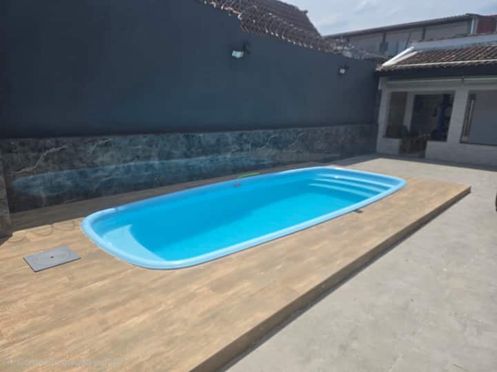 Casa Na Praia 3 Quartos, Ar Condicionado E Piscina - Bertioga