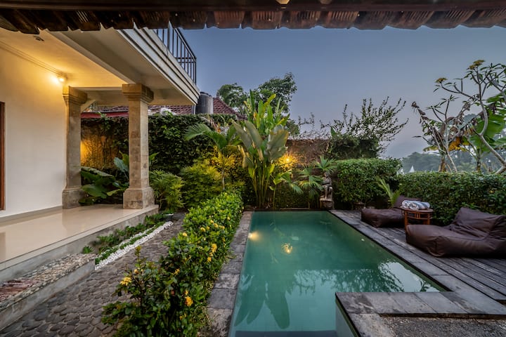 Villa With Private Pool And Ricefield View - Ubud