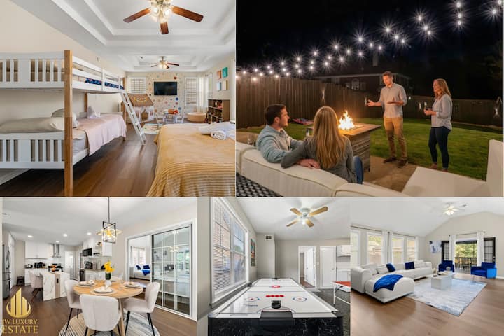 5bd/4bt| Bbq| Gameroom| Cinema| Kidsroom | Firepit - Stone Mountain, GA