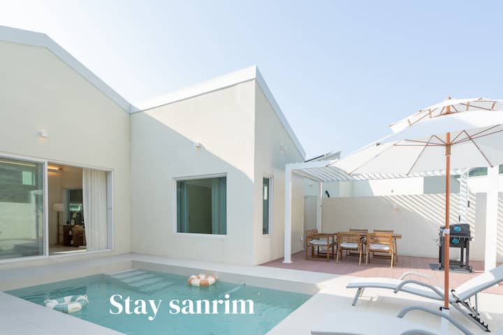 신축 오픈 <전주 프리미엄 독채 풀빌라> 오직 한팀만을 위한 공간/야외수영장 천창의자쿠지 - Jeonju-si