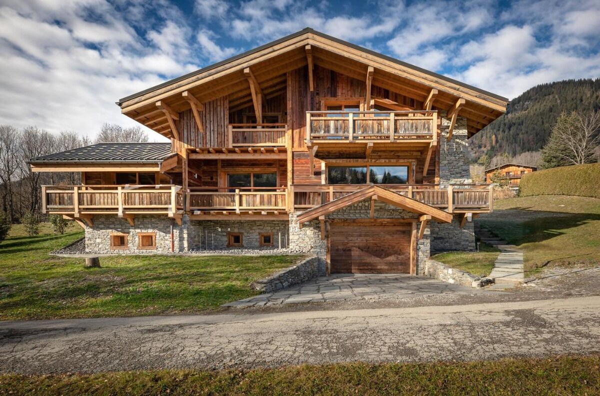 Cálido chalet con vistas al Mont Blanc - Chalets en renta en Megève ...