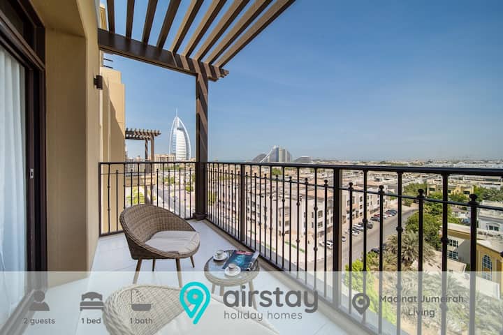 Airstay | Upscale 1br | Iconic Burj Al Arab Views! - Dubai