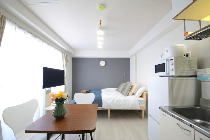 New Open|大通駅まで5駅|すすきの駅まで電車で約17分|駅近5分|wi-fi完備|511 - Hokkaido