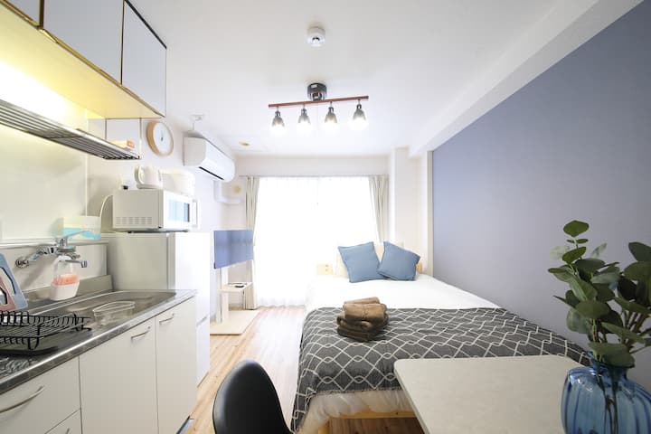 New Open|大通駅まで5駅|すすきの駅まで電車で約17分|駅近5分|wi-fi完備|303 - 北廣島市