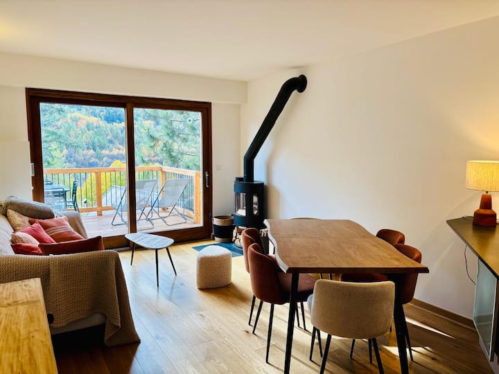 Appart Chaleureux 6 Pers / Plein Sud / Terrasse - Serre Chevalier