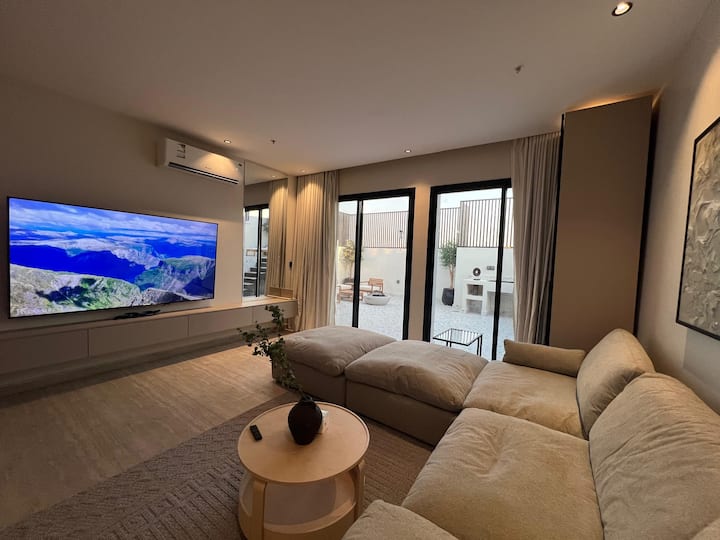 Aa | The Pool Chalet | Roof Top | 90”tv | - Aéroport du roi Khaled - Riyad (RUH)