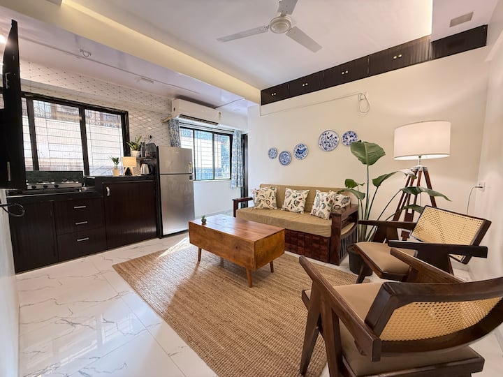 Lil Hut: Cozy 2bhk, Bandra(w). Behind Game Palacio - Mumbai
