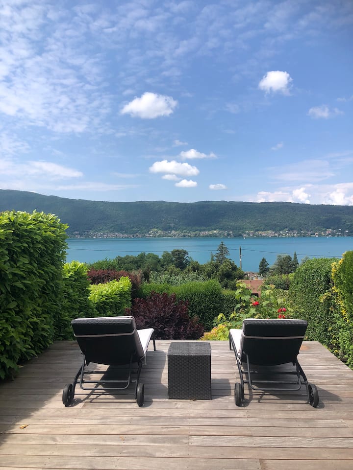 Lovely Apartment With Beautiful Lake Annecy View - Alby-sur-Chéran
