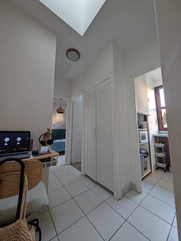 Calme Et Lumineux Appart. 1 Chambre Lit Double - Bayonne