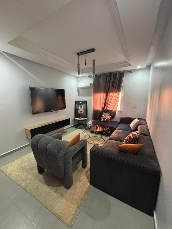 Appartement Premium Avec Cinéma, Gaming & Netflix - Marrakesh