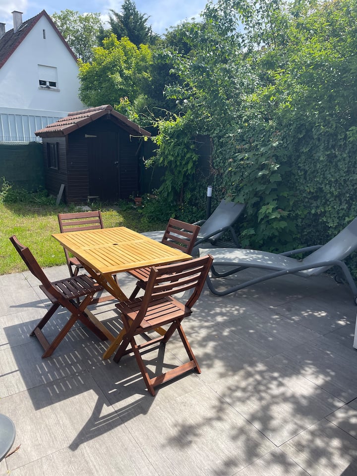 Maison Cosy Avec Jardin – Calme Et Proche Centre - Mulhouse