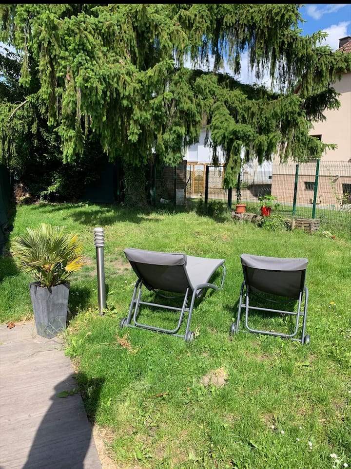 Maison Cosy Avec Jardin – Calme Et Proche Centre - Mulhouse