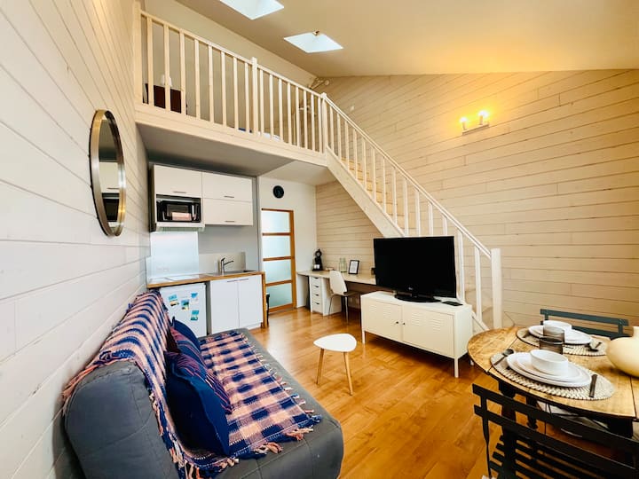 Studio Cosy + Mezzanine  La Pallice - La Flotte