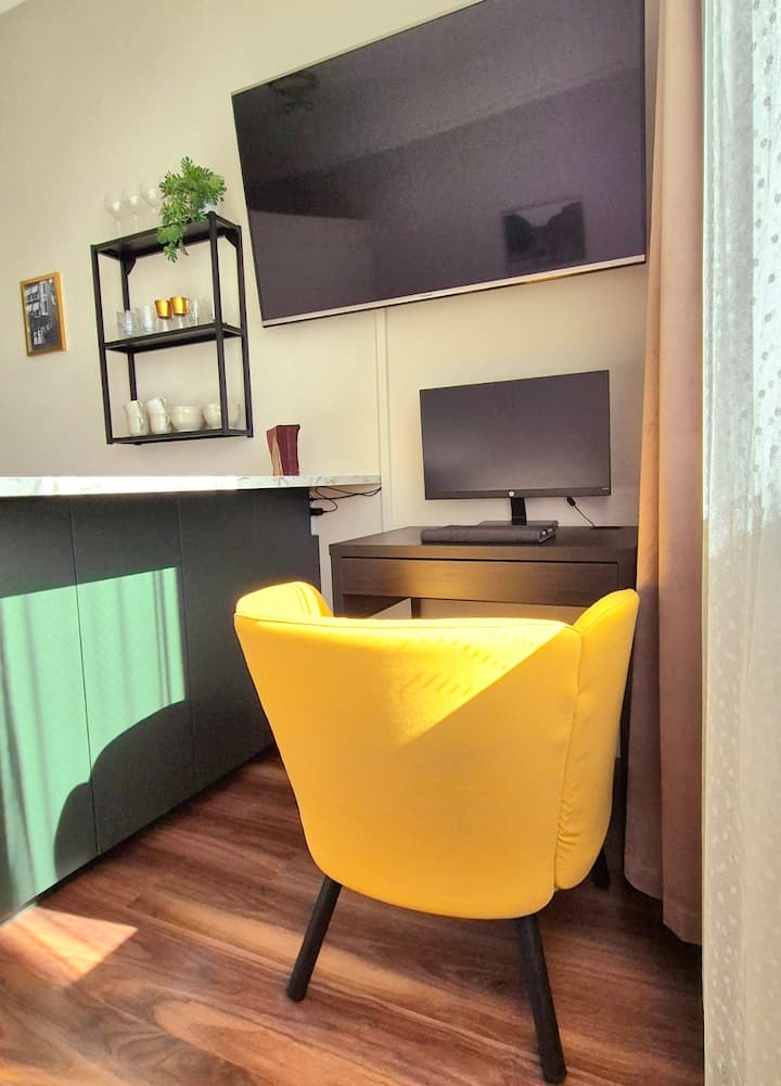 Neu Renoviertes Studio Mit Jugendstil-flair - Wiesbaden