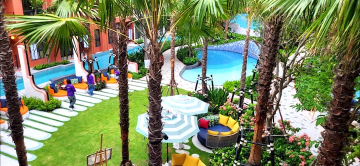 New! Pool View@ Cabanas Hua Hin | Walk To Beach - Hua Hin