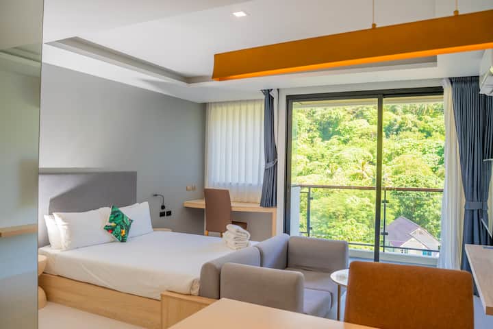 卡伦海滩豪华山景公寓|健身房|餐厅|无边泳池 - Kata Beach