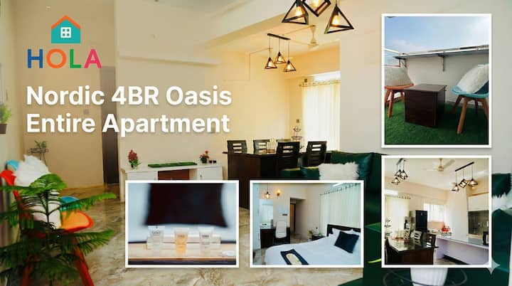 Nordic 4br Oasis • Bright, Airy & Family-friendly - Bangladesh