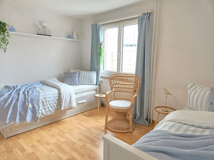 Aqua Maria – Boho-traum In Blau Mit Pilatusblick - Stans