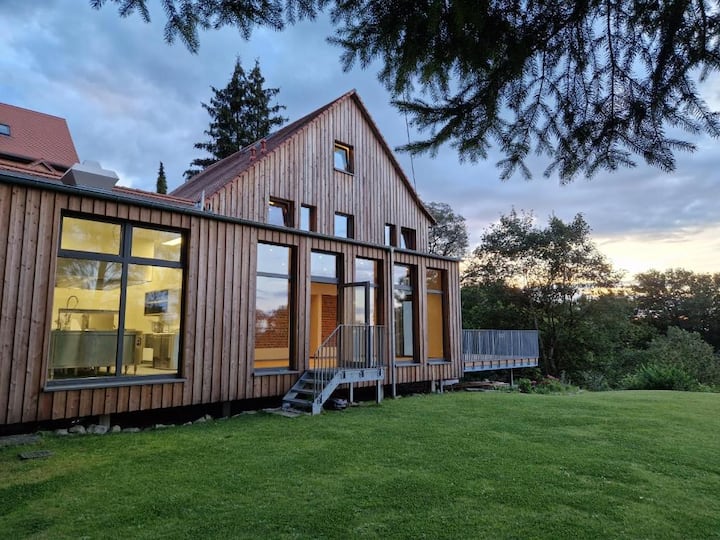 Modernes Chalet Am Felsenmeer Mit Frühstücksoption - Seeheim-Jugenheim