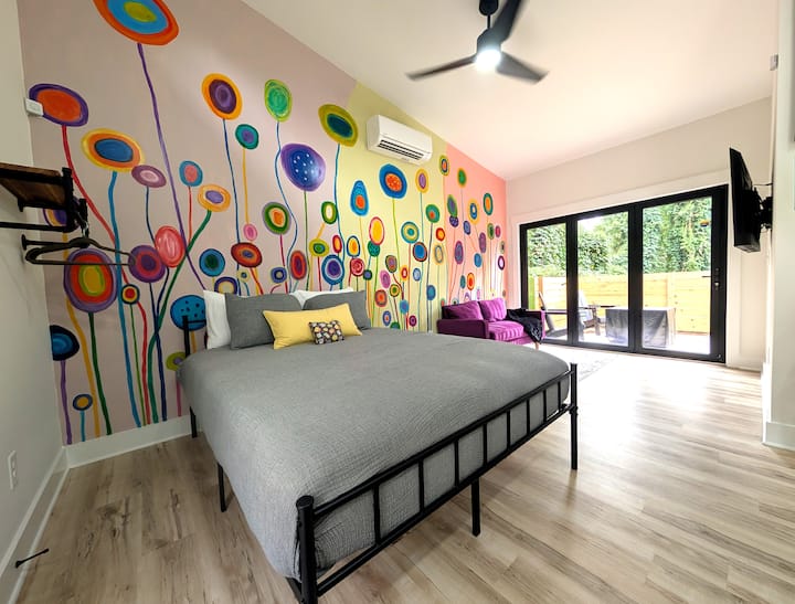 The Painted Perch - Fire Pit & Ev Charger! - Raleigh, NC