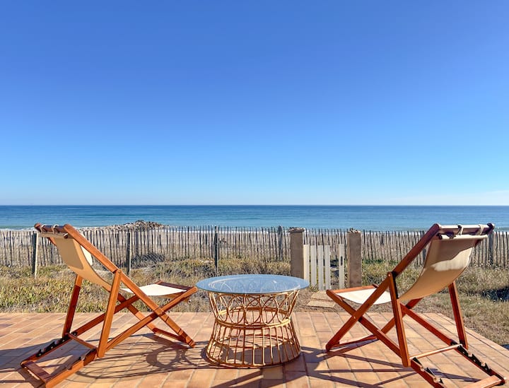 Villa Aigue Marine, Accès Direct à La Plage - Frontignan