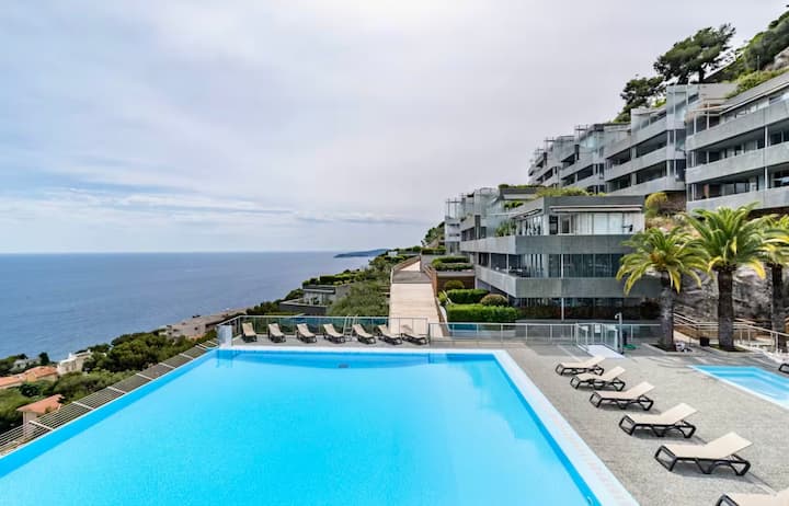 Adembenemend Zeezicht, Gratis Parking. Monaco 1km - Cap-d'Ail