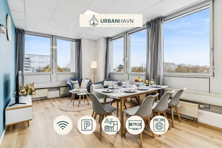 Urban Havn - 4br-apartment Mit Top Anbindung - Frankfurt