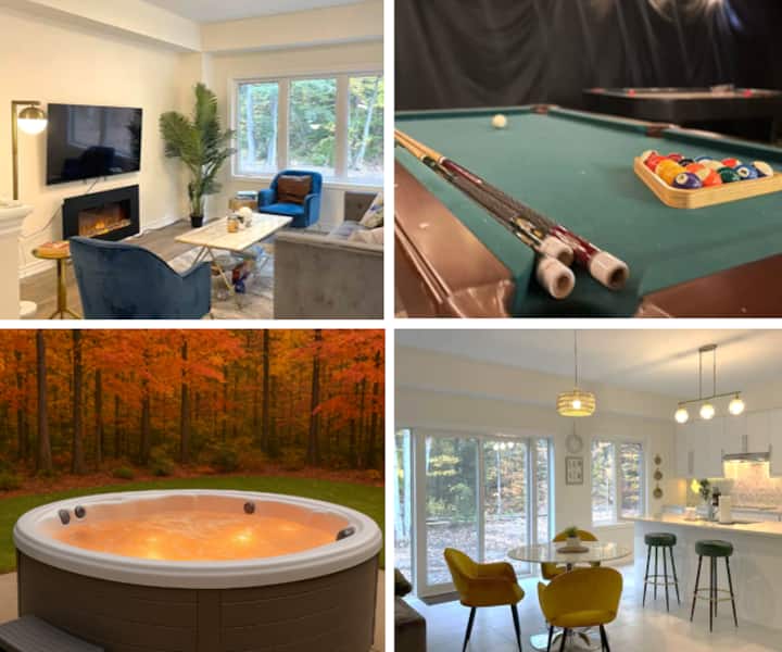 Luxury Muskoka Beach Retreat, Games Room & Hot Tub - Gravenhurst