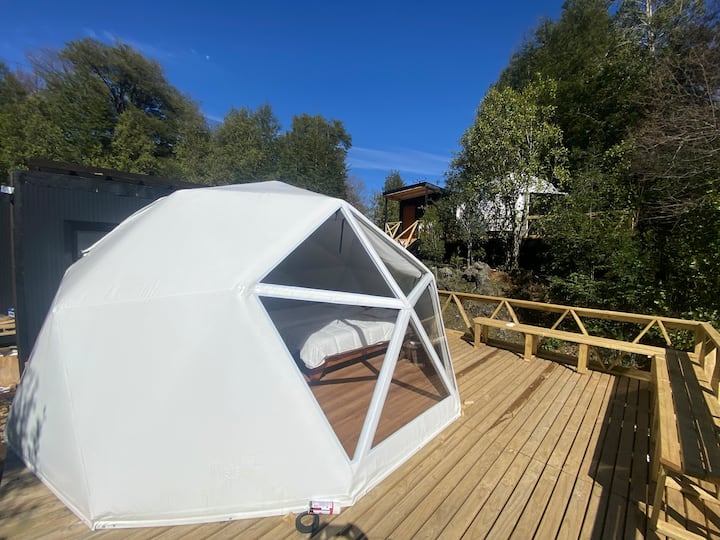 Huellablanca Domos 

Domo Para 3 Personas - Curacautin