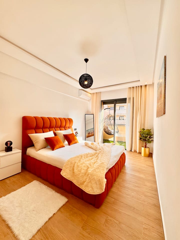 Bel Appartement Luxueux Palmeraie Wifi Parking - Marrakech
