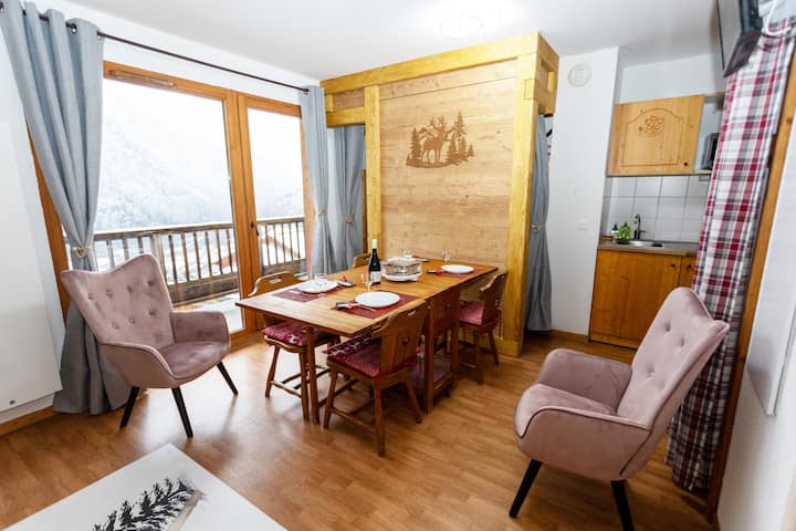 Vue Montagne Orelle Accès A Val Thorens - Orelle