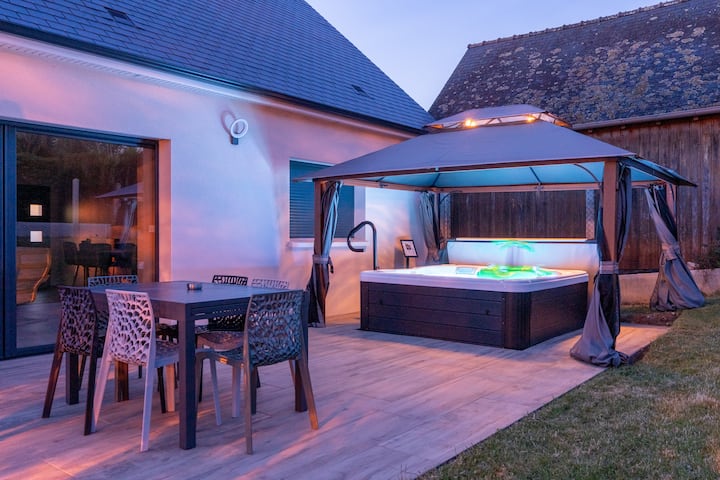 Spa Privatif Couvert 6 Pers Beauval & Châteaux - Amboise