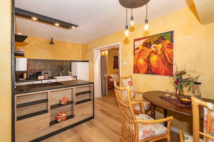 Ferienwohnung Am Felsenmeer Mit Privater Terrasse - Seeheim-Jugenheim