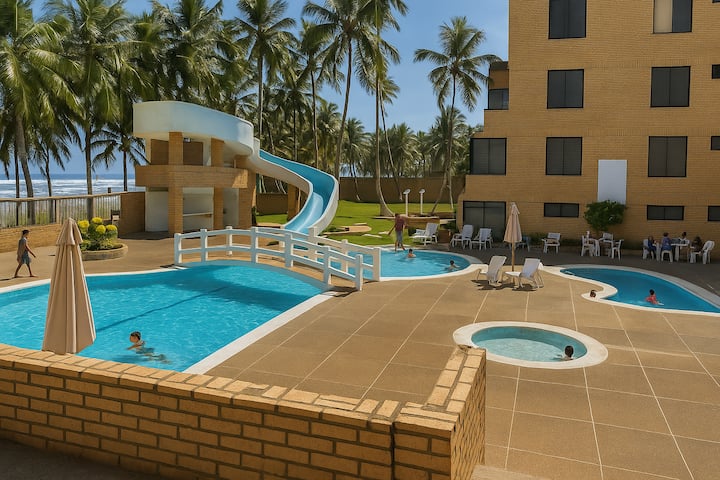 Apt Entucacas Con Vista Al Mar Piscina +Playa+bbq - Venezuela