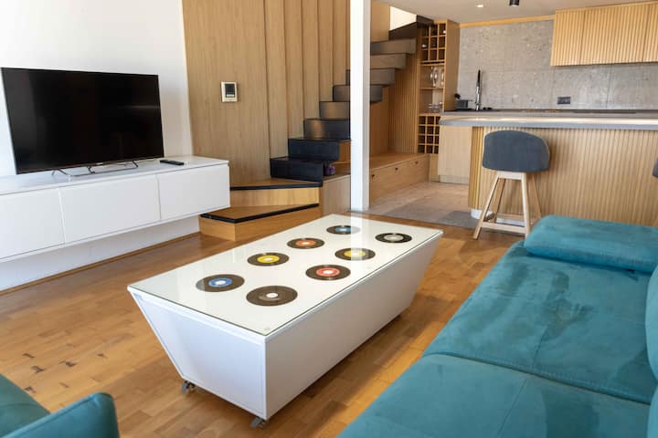 Duplex Loft Skopje City Center • 3br • City Views - North Macedonia