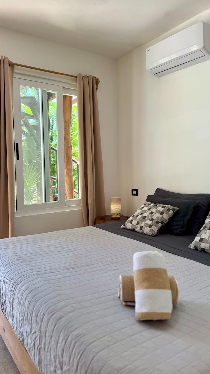 Casa Luma • Cozy Room + Cenote Style Pool - Tulum