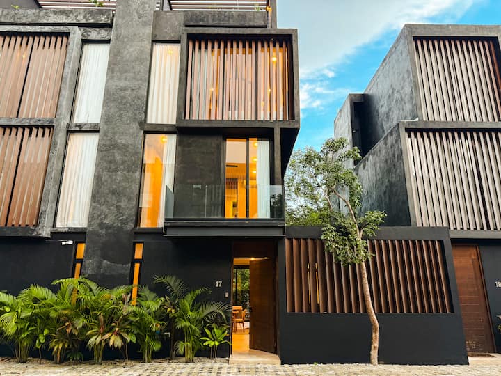 Casa Mar&miel| 4br Aldea Zama Retreat W/ Pvt Pool - トゥルム