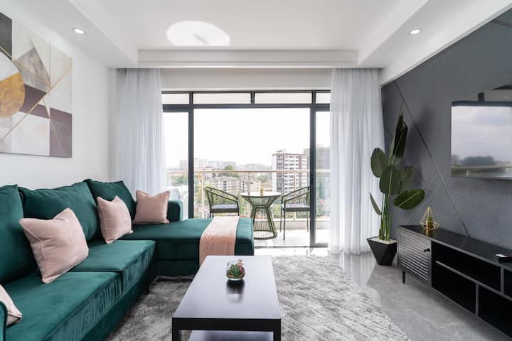 Serene Unit With Scenic City Views. - Nairobi