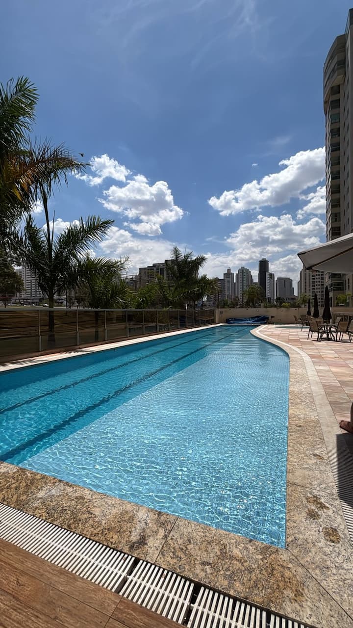 Apto Garagem, Lazer Completo, Suite Conforto - Brasília