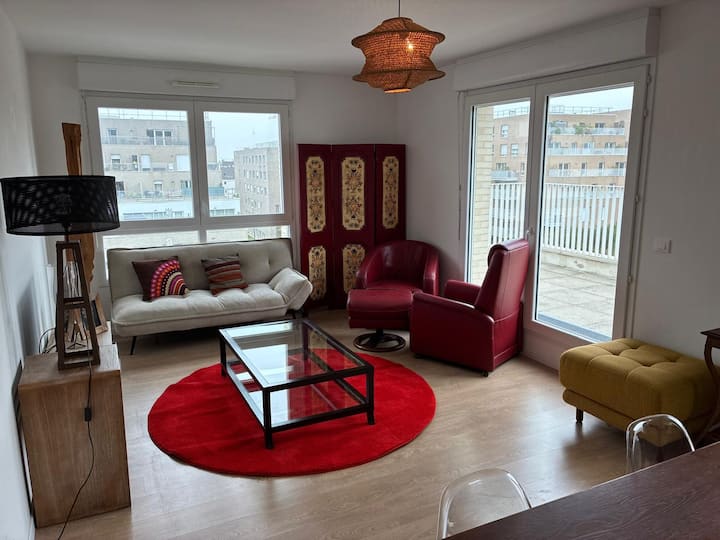 Appartement 4 Pièces Proximité Métro Paris Pour 4 - Romainville