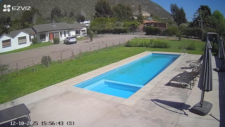 Casa En Parcela, Piscina Y Espacios Para Relajarte - Elqui