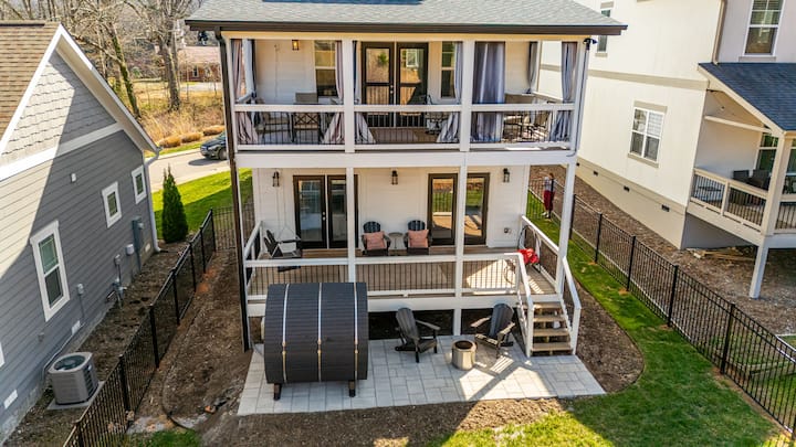 Black Mountain Retreat W/sauna Near Downtown, Golf - Black Mountain, NC