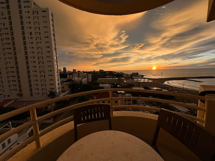 Vista Al Mar Y El Centro Histórico Apto Cabrero - Cartagena