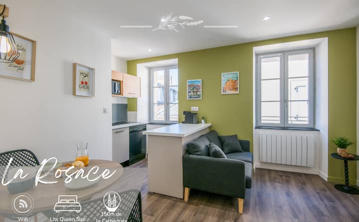 La Rosace - Coeur De Ville, Cosy & Wifi - Rodez